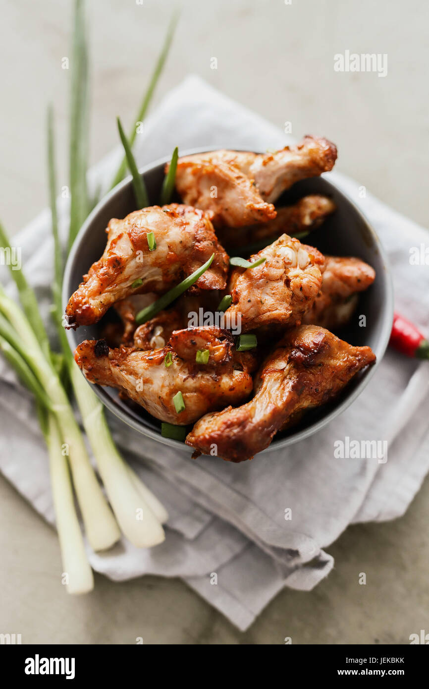 Fried chicken legs Stock Photo - Alamy