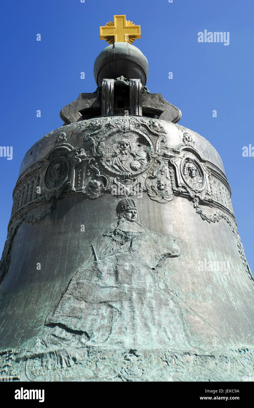 The Great Tsar's Bell, Kremlin, Moscow, Russia Stock Photo - Alamy