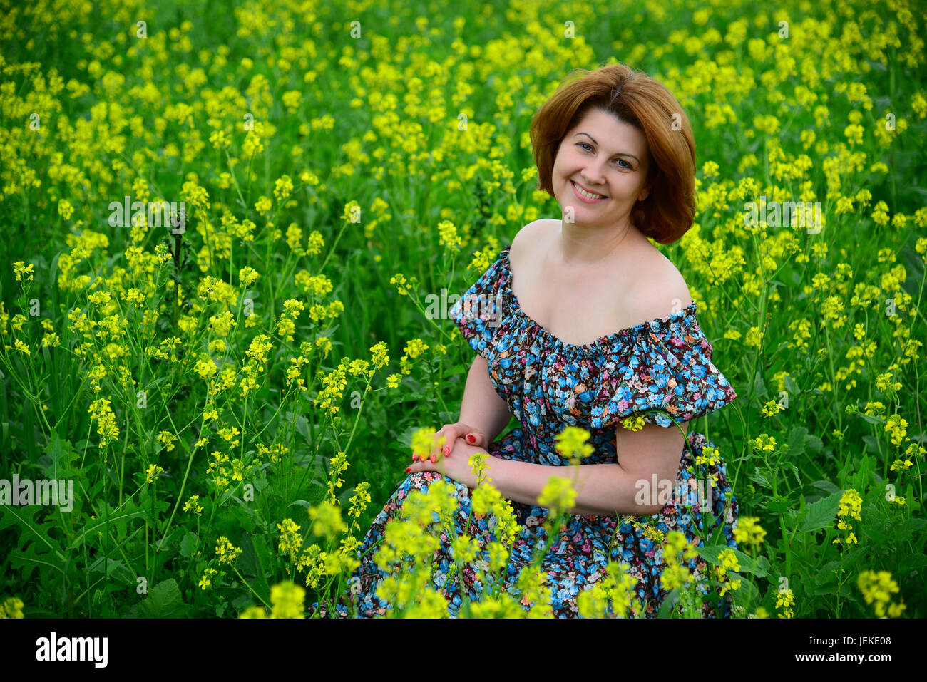 Beautiful middle aged woman hi-res stock photography and images - Alamy