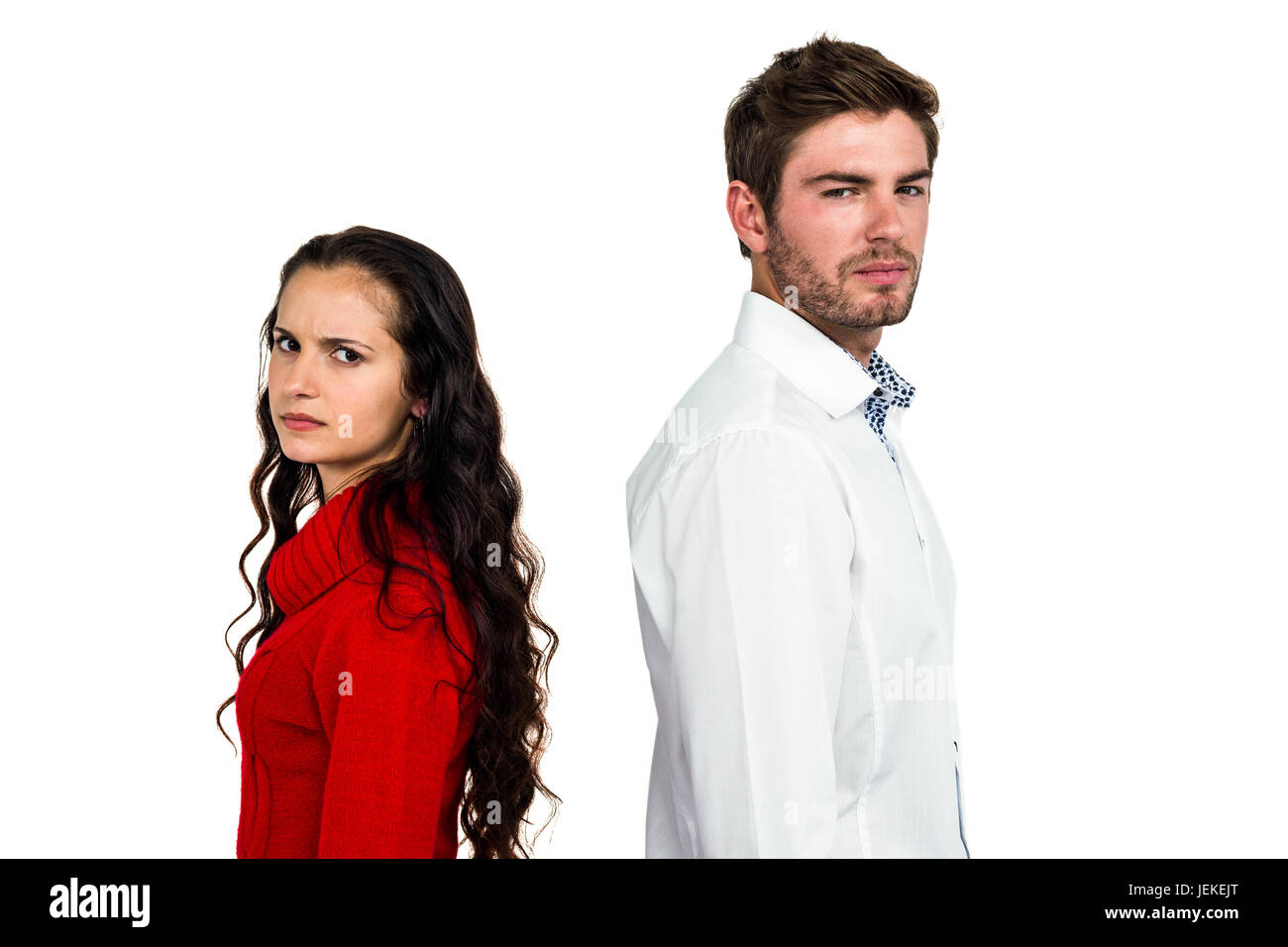 Upset man arguing camera hi-res stock photography and images - Alamy