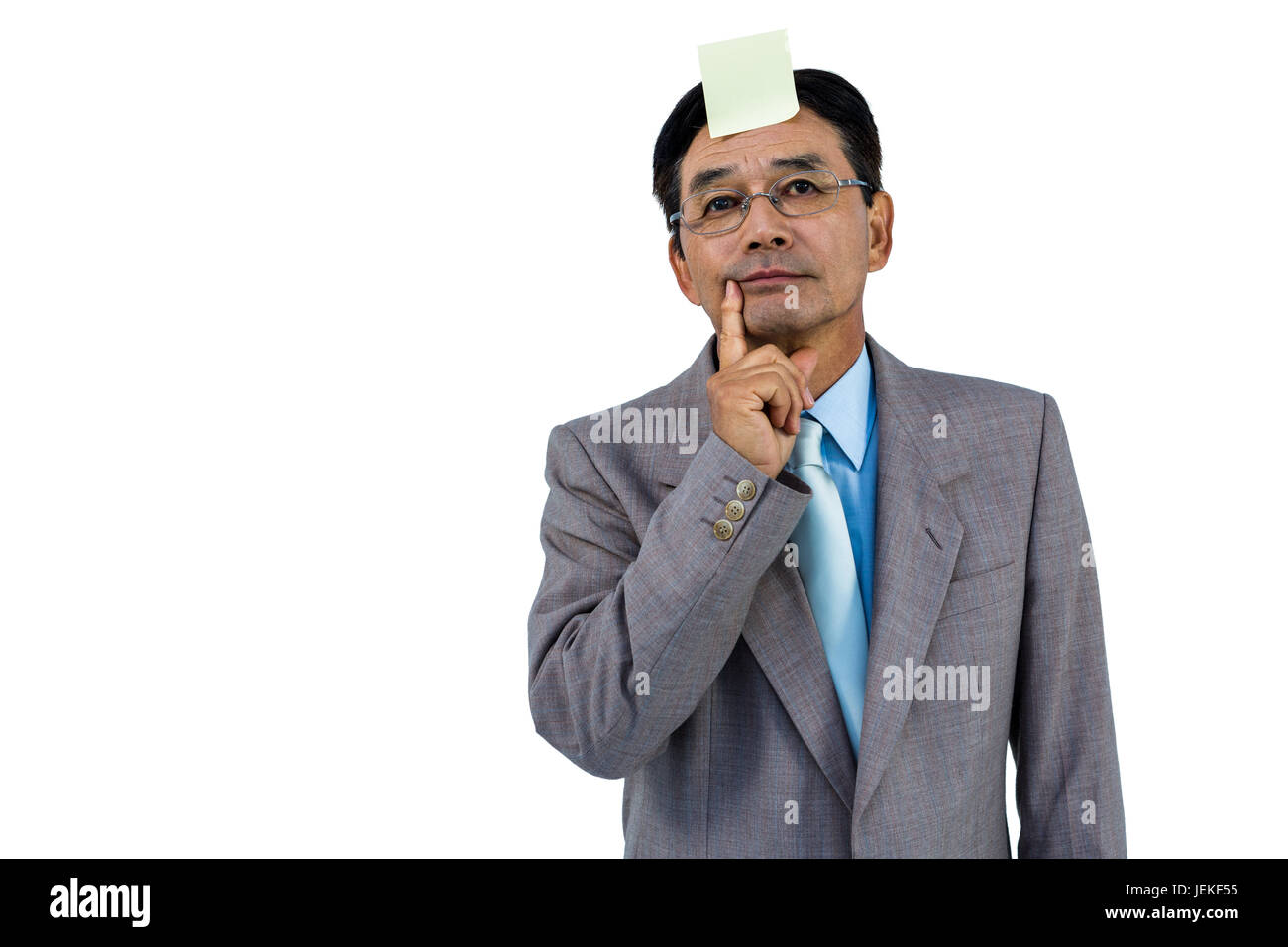 Note on forehead hi-res stock photography and images - Alamy