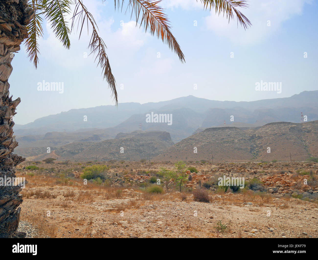 Oman countryside scenery Stock Photo - Alamy