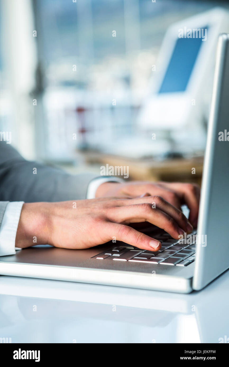 Reporting on computer hi-res stock photography and images - Alamy