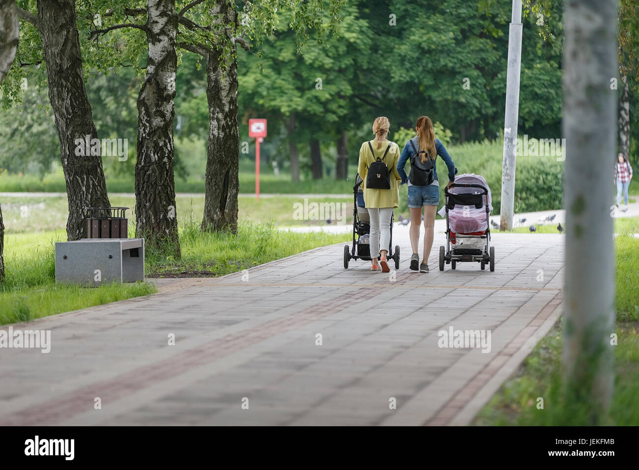 Child adult walk together park hi-res stock photography and images - Alamy