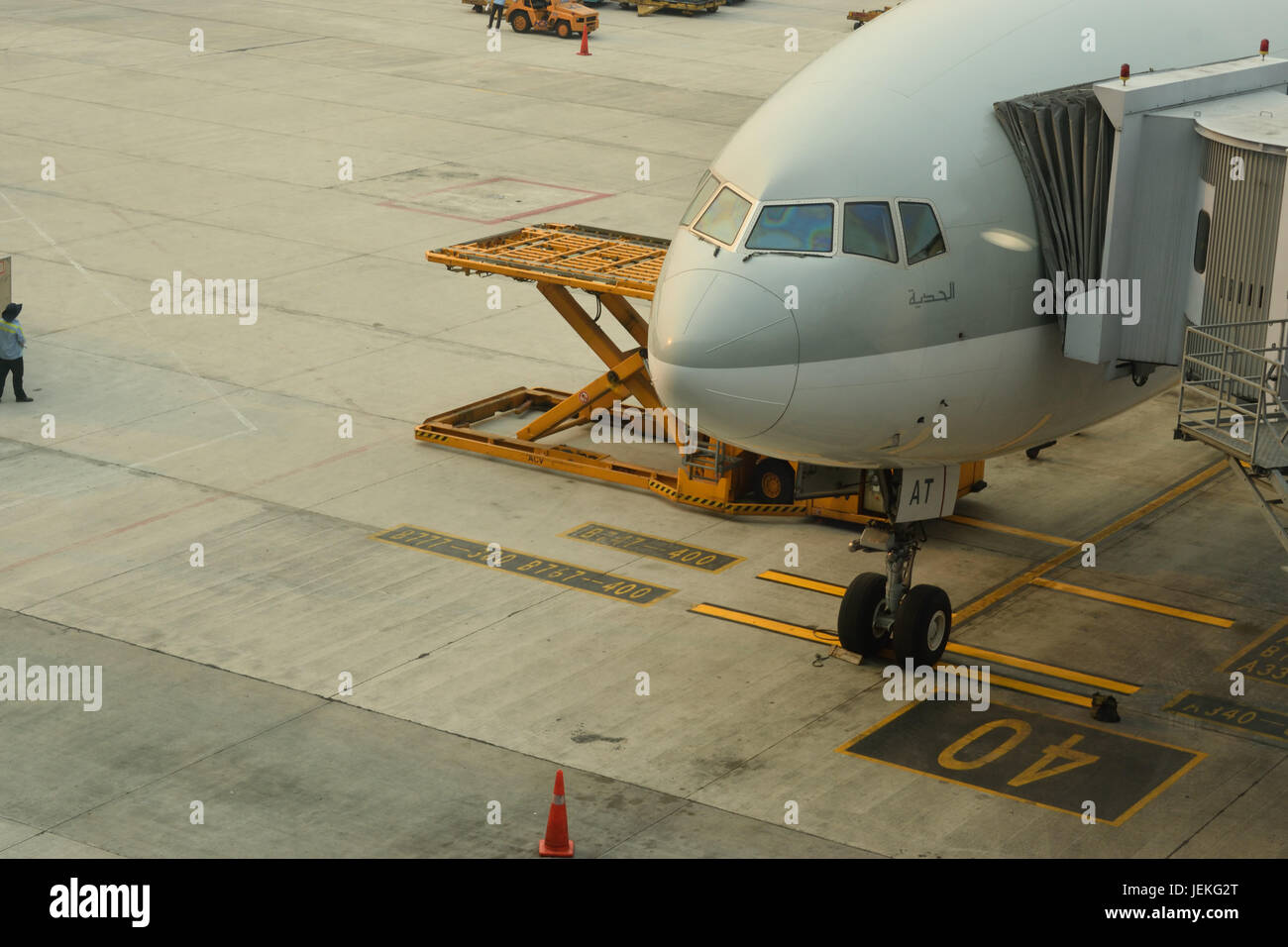 On a plane Stock Photo - Alamy