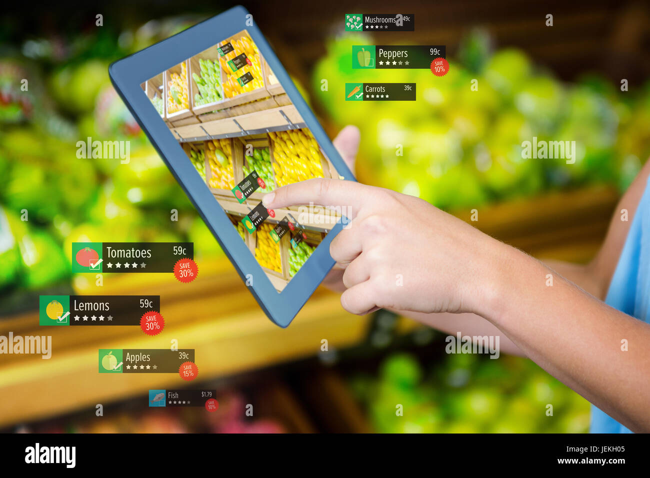 Food price tag hi-res stock photography and images - Alamy