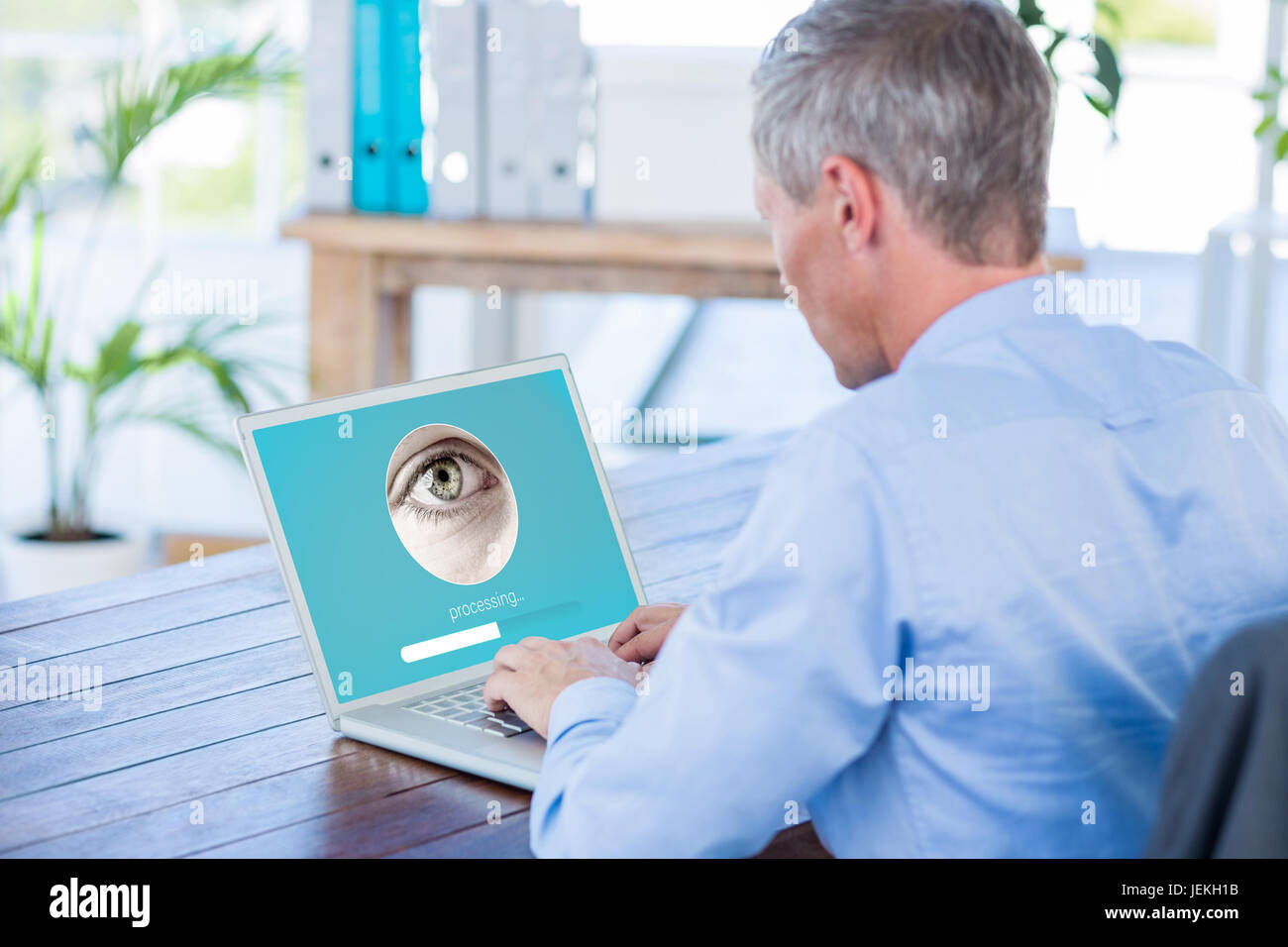 Iris recognition technology hi-res stock photography and images - Alamy