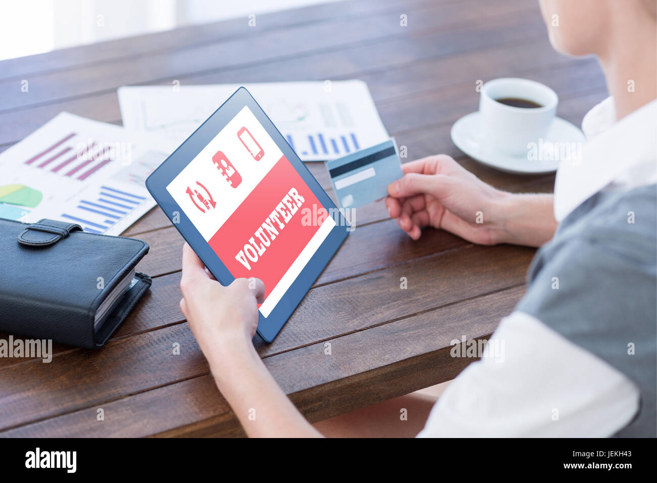 Volunteer desk hi-res stock photography and images - Alamy