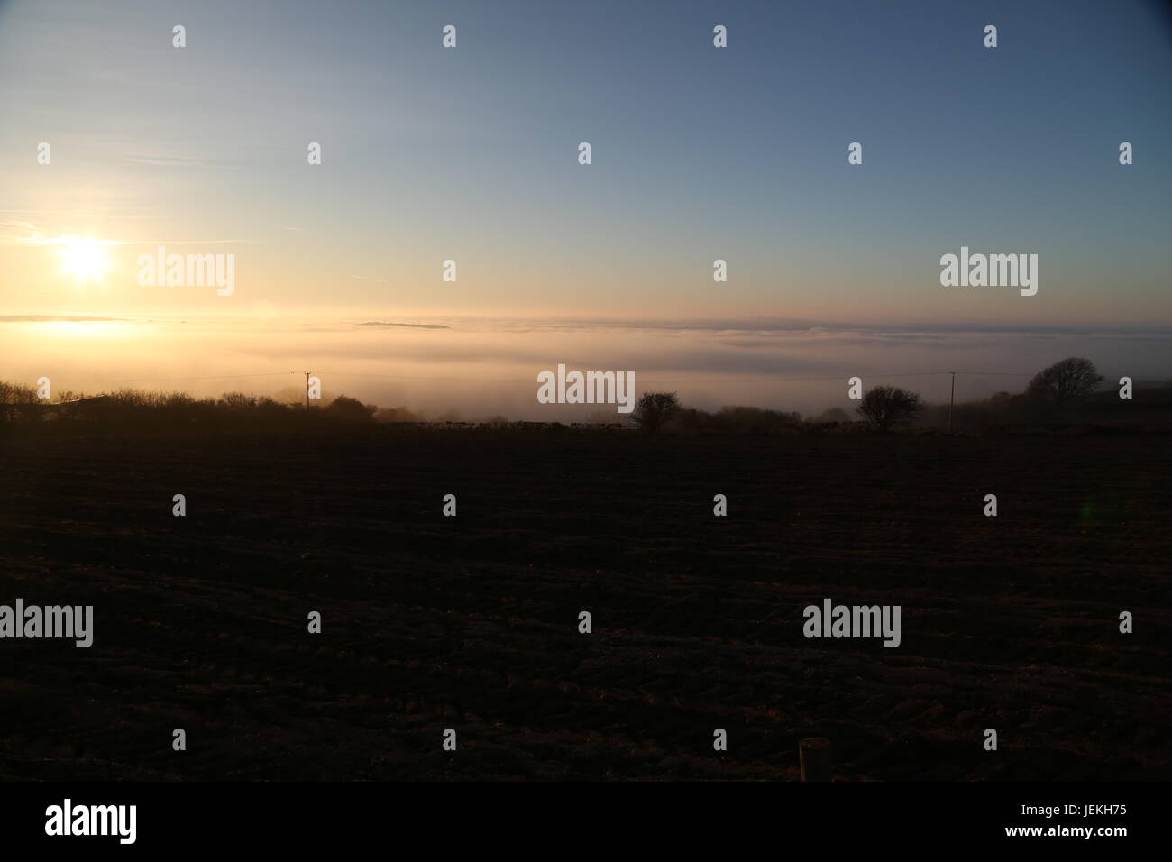 Inverted sunset hi-res stock photography and images - Alamy