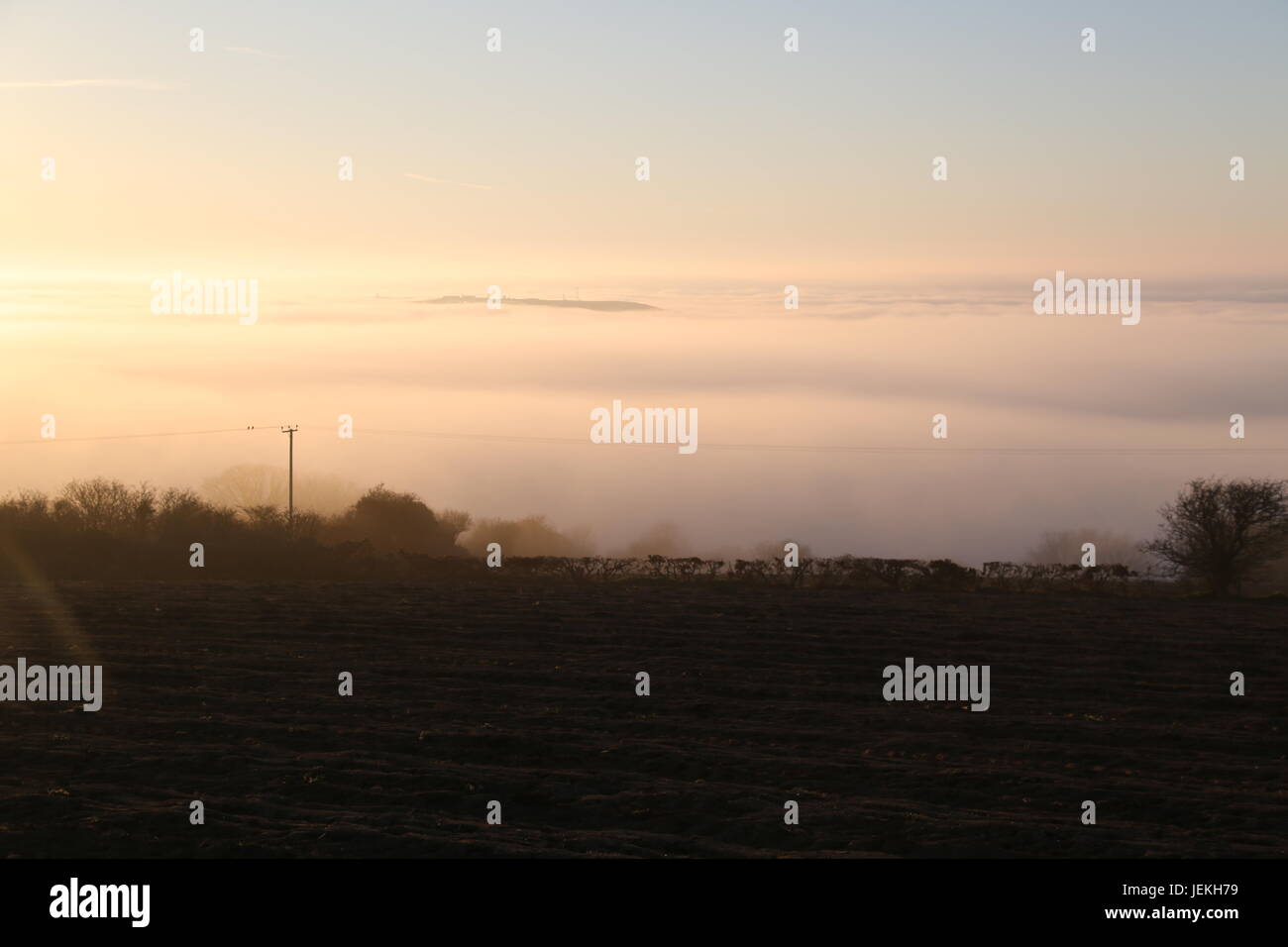 Inverted sunset hi-res stock photography and images - Alamy