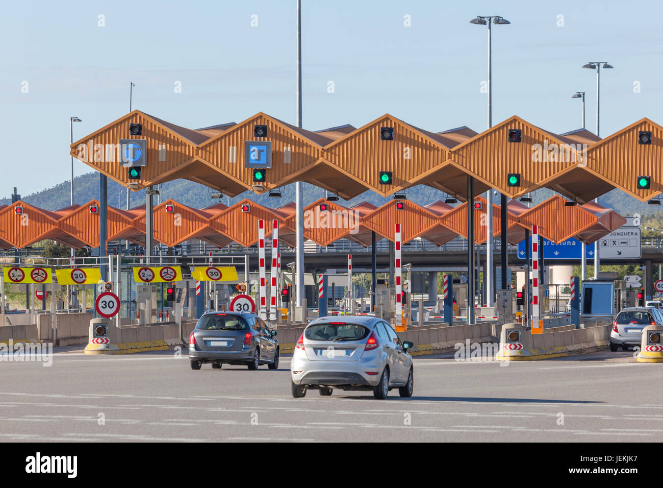 Motorway toll booth spain hi-res stock photography and images - Alamy