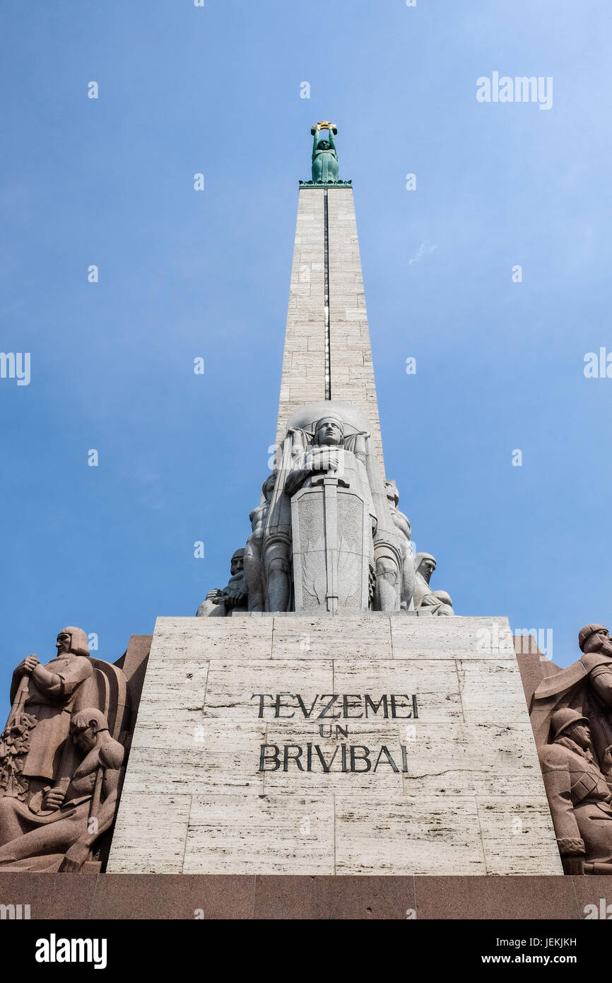 Freedom Monument, Riga, Latvia Stock Photo - Alamy Freedom Monument, Riga, Latvia Stock Photo - Alamy