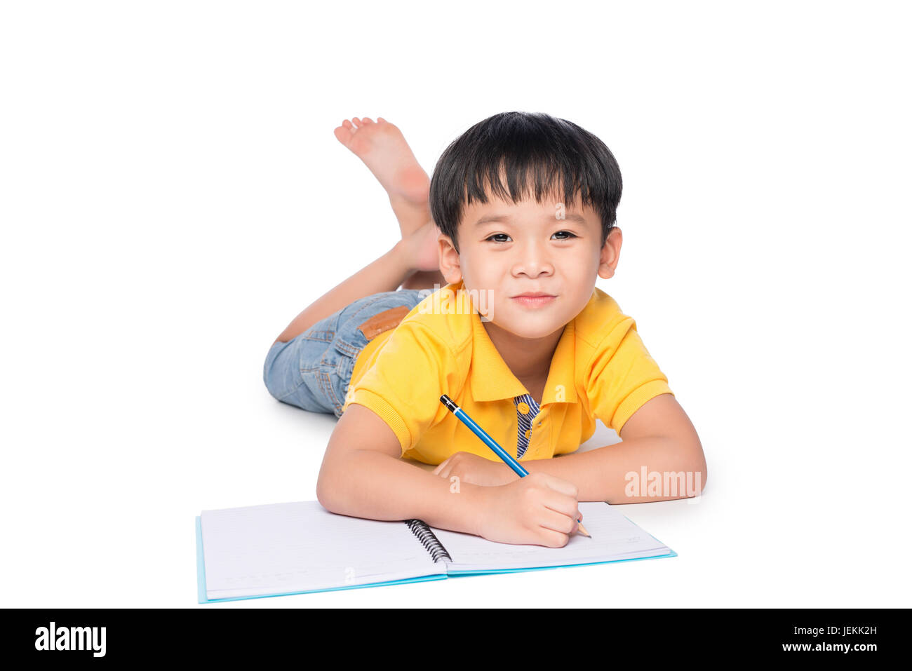 Lying down reading Cut Out Stock Images & Pictures - Alamy