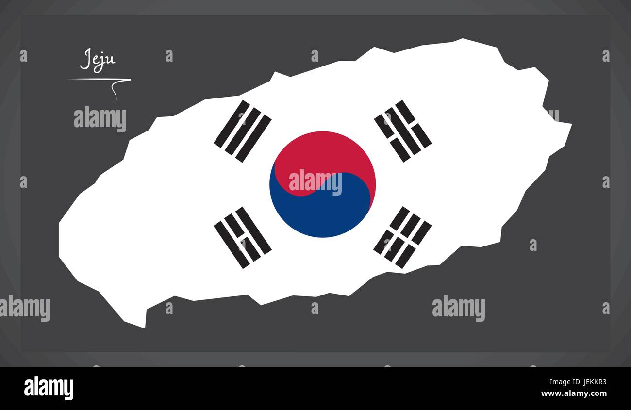 Jeju map hi-res stock photography and images - Alamy