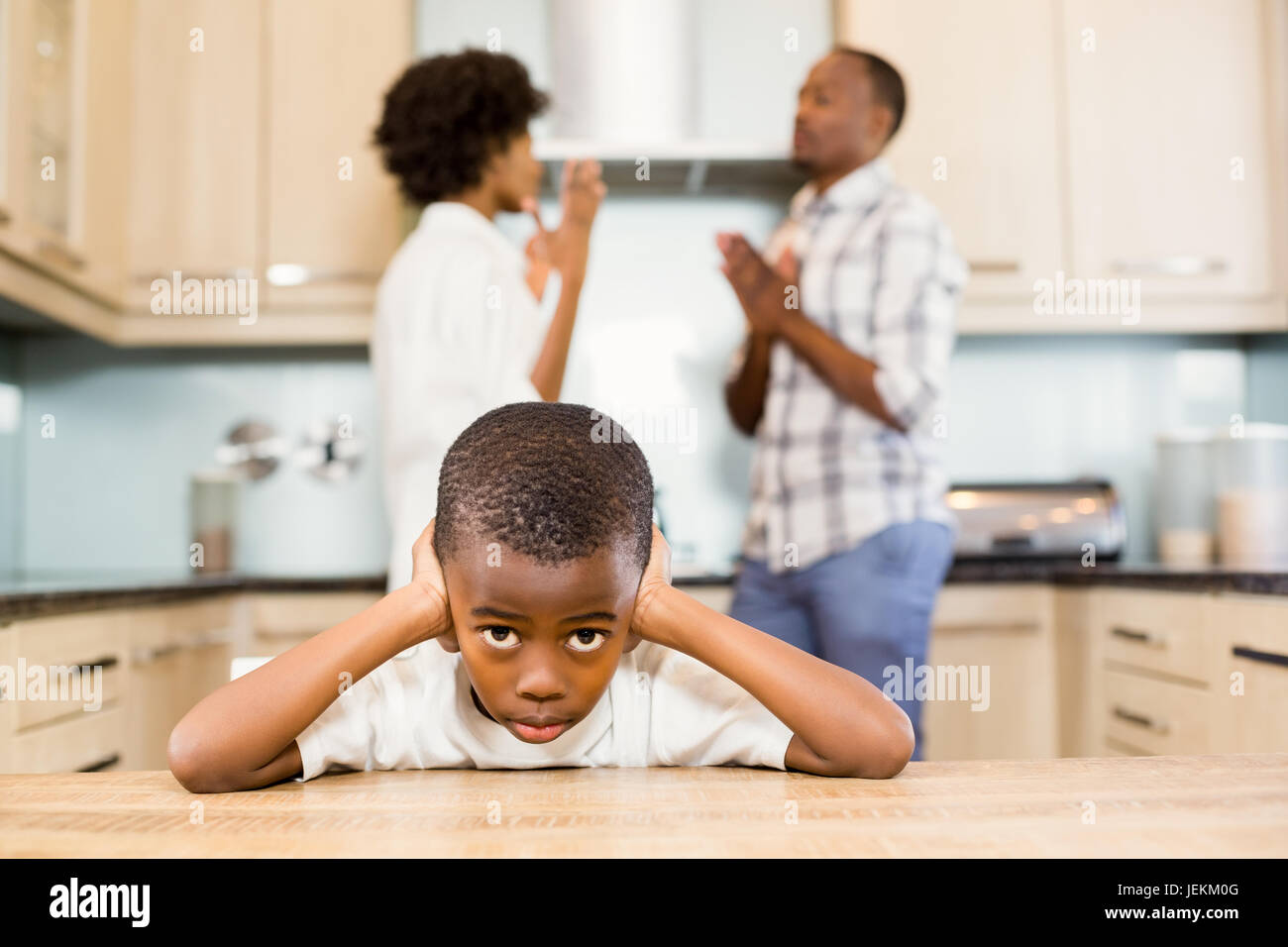 Angry boy parents hi-res stock photography and images - Alamy