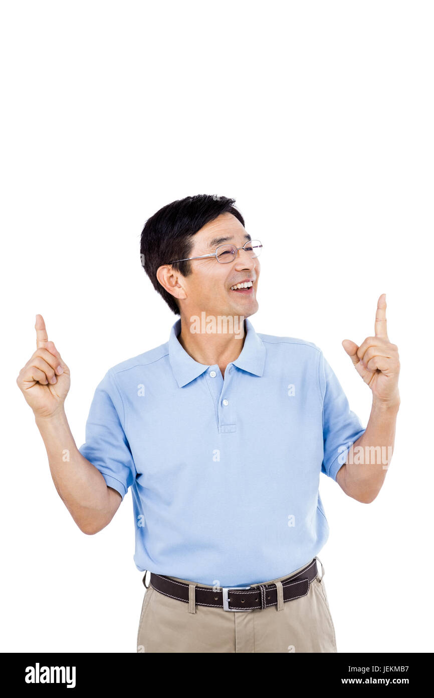 Happy japanese man wearing hi-res stock photography and images - Alamy