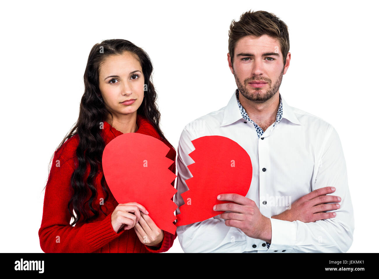 Heart halves hi-res stock photography and images - Alamy