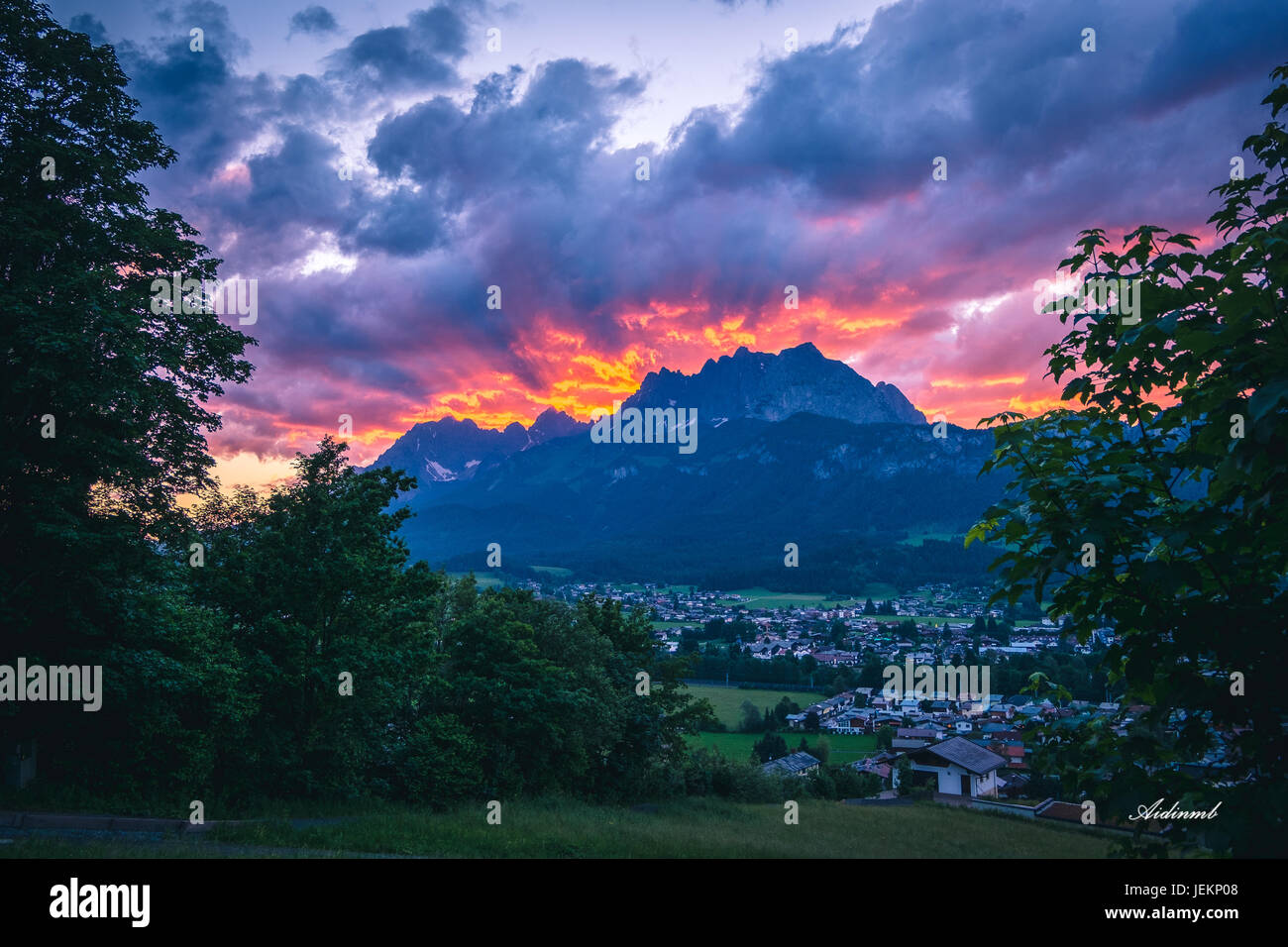 Alp villages hi-res stock photography and images - Alamy
