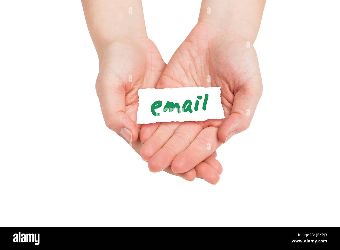 Presenting an image Cut Out Stock Images & Pictures - Alamy