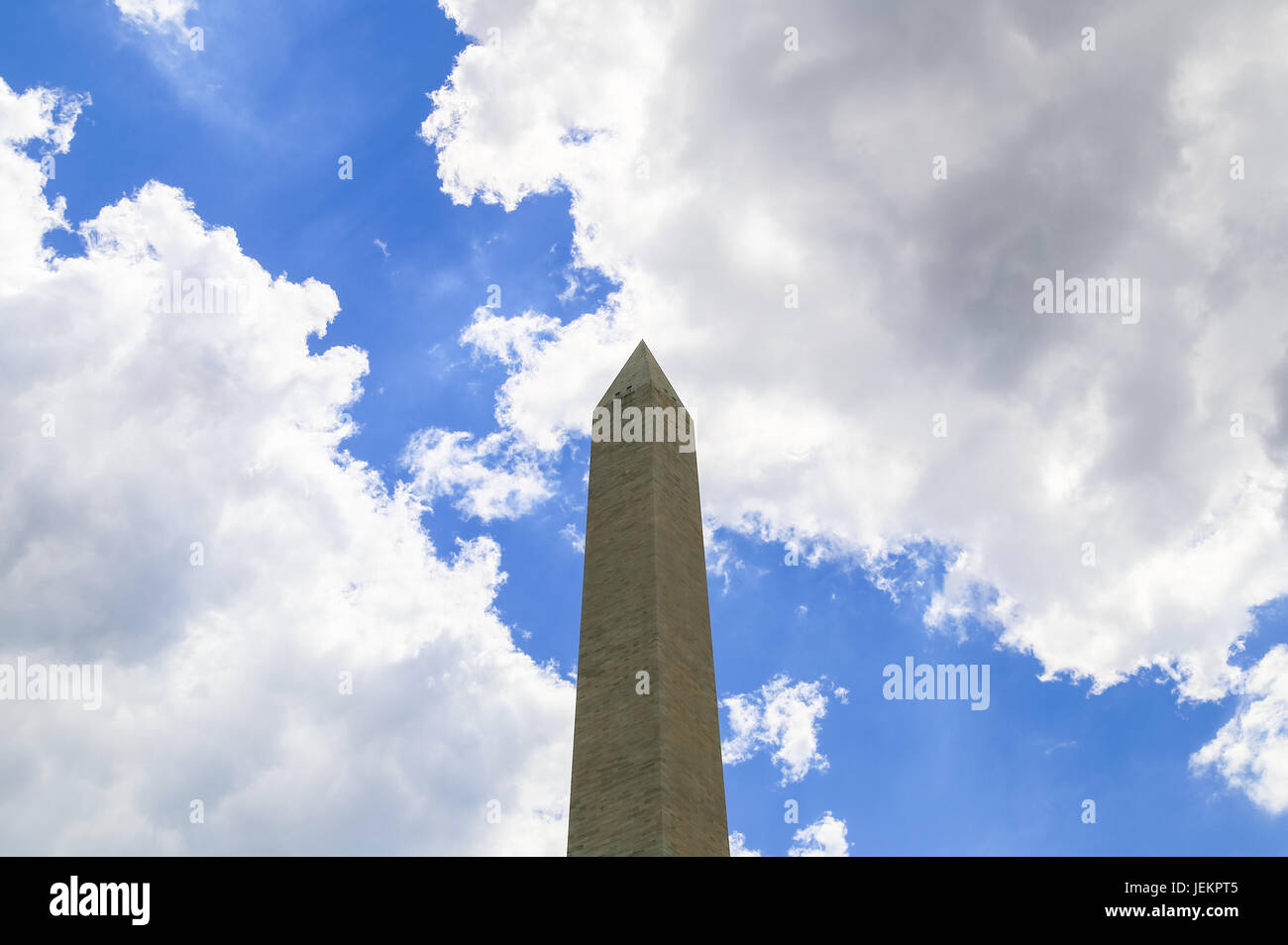 Top of Washington Monument Stock Photo - Alamy
