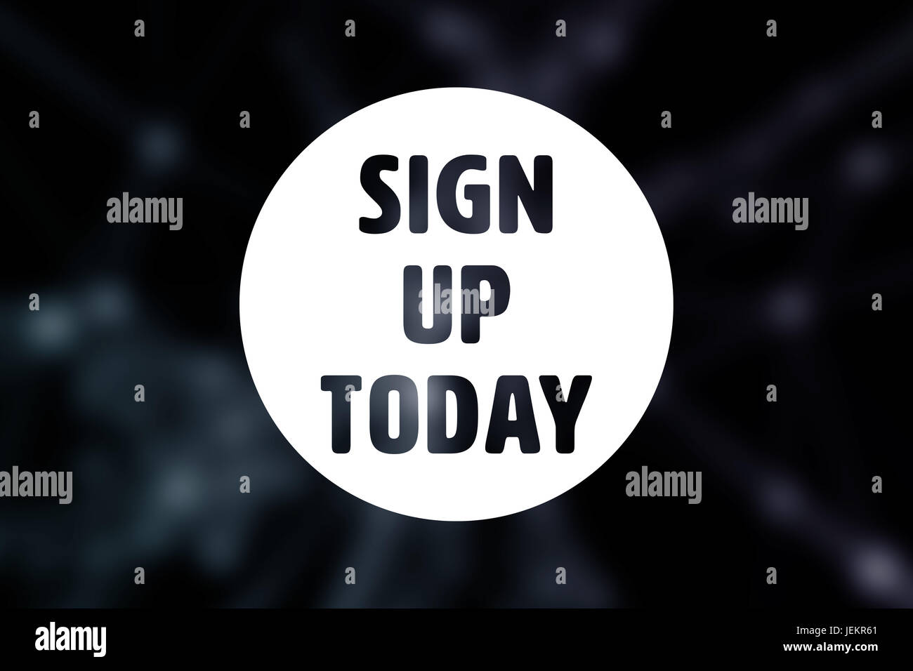 Composite image of sign up today Stock Photo - Alamy