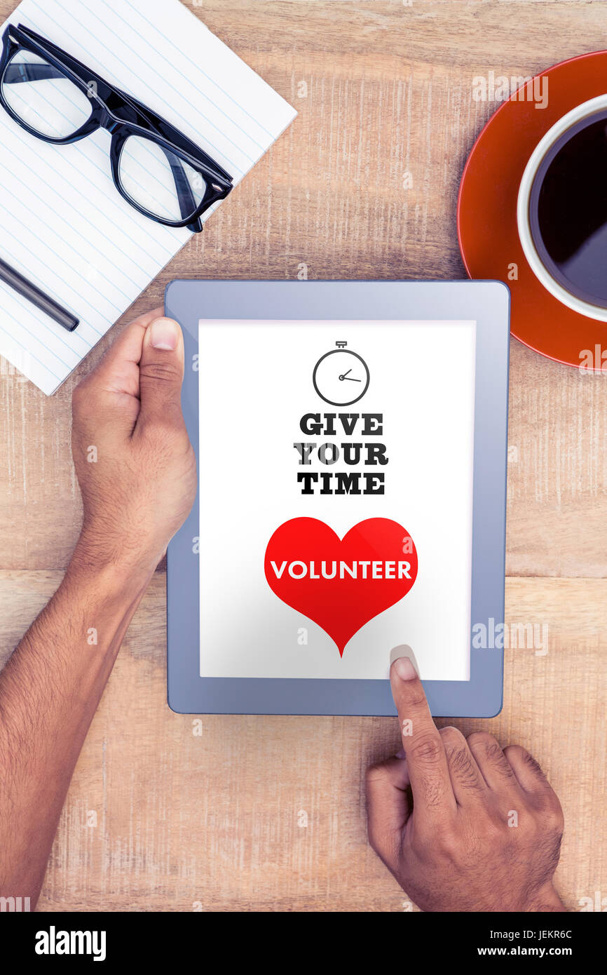 Volunteer desk hi-res stock photography and images - Alamy