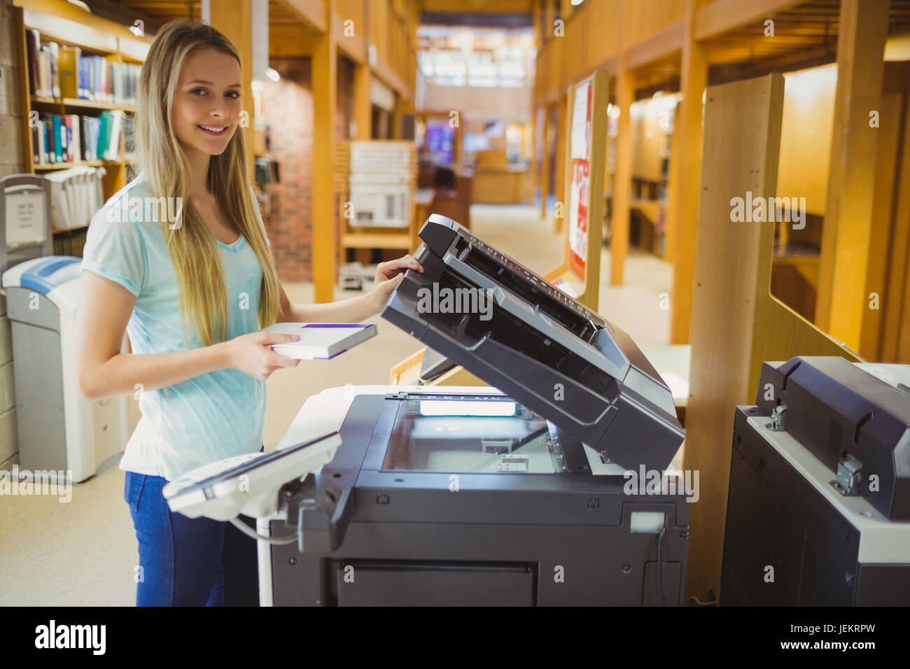 Making a copy hi-res stock photography and images - Alamy