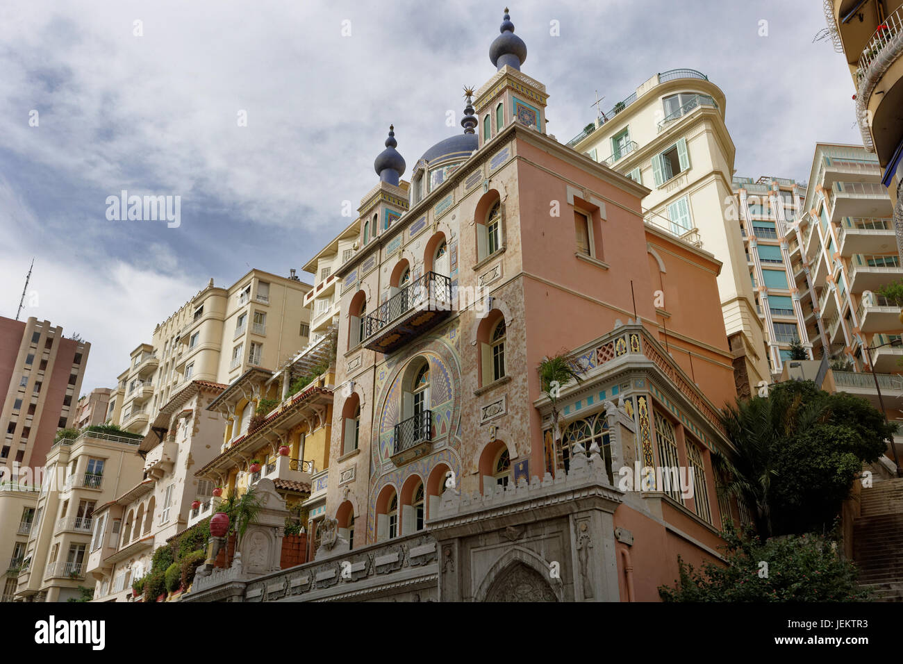 Posh buildings in Monaco Stock Photo - Alamy