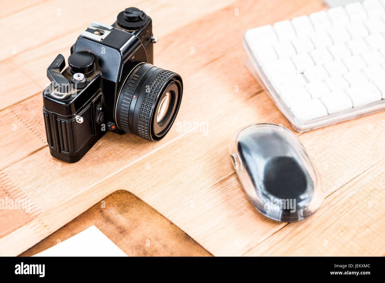 Close up view of an old camera Stock Photo - Alamy