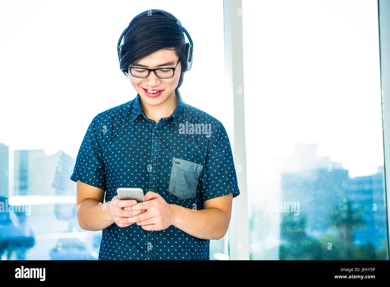 Design professional listening music hi-res stock photography and images ...