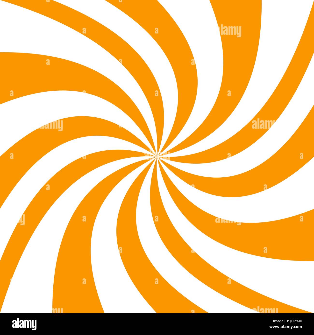Spiral background from orange and white rays Stock Vector Image & Art ...
