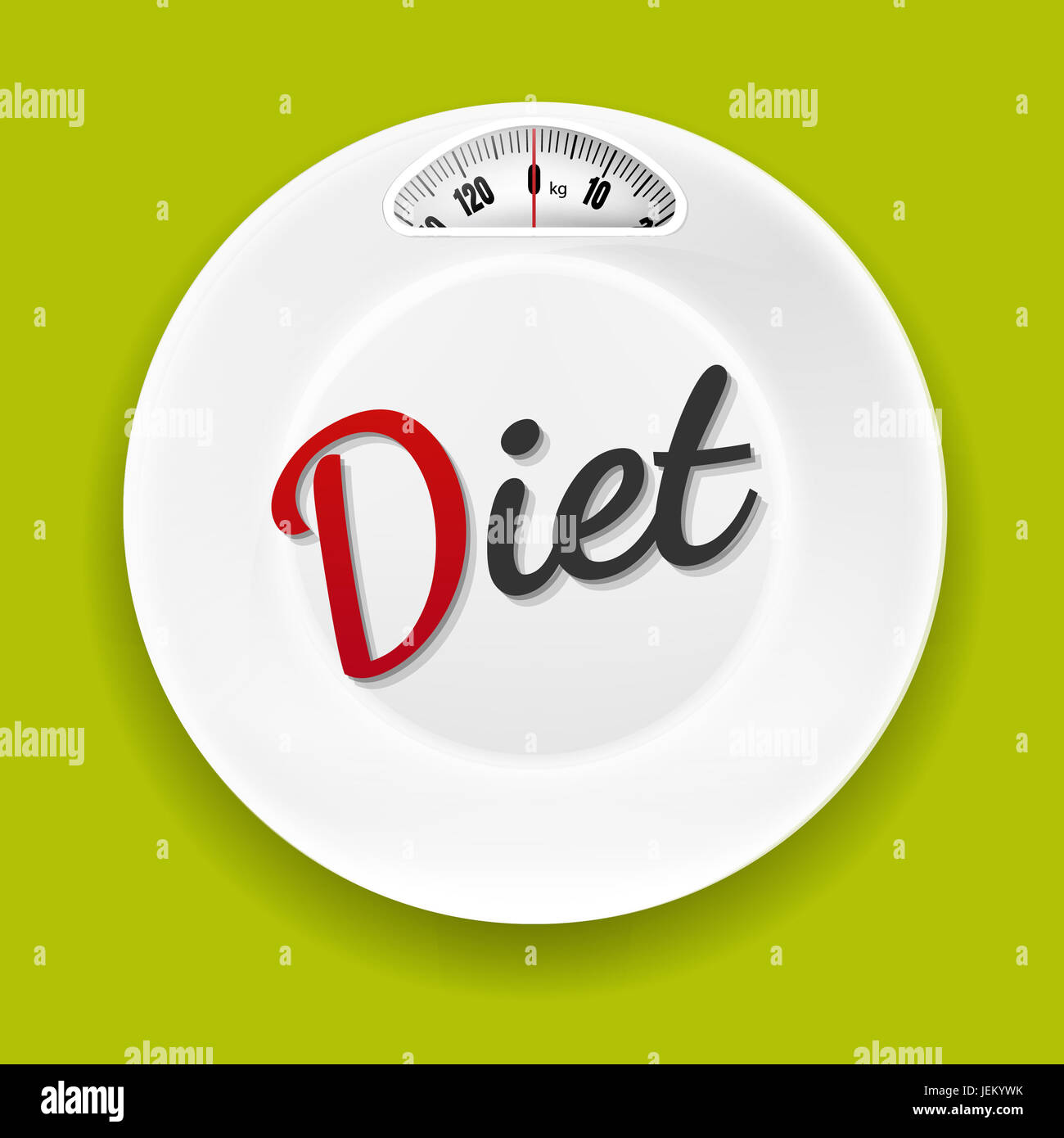 Skinny fat plate hi-res stock photography and images - Alamy