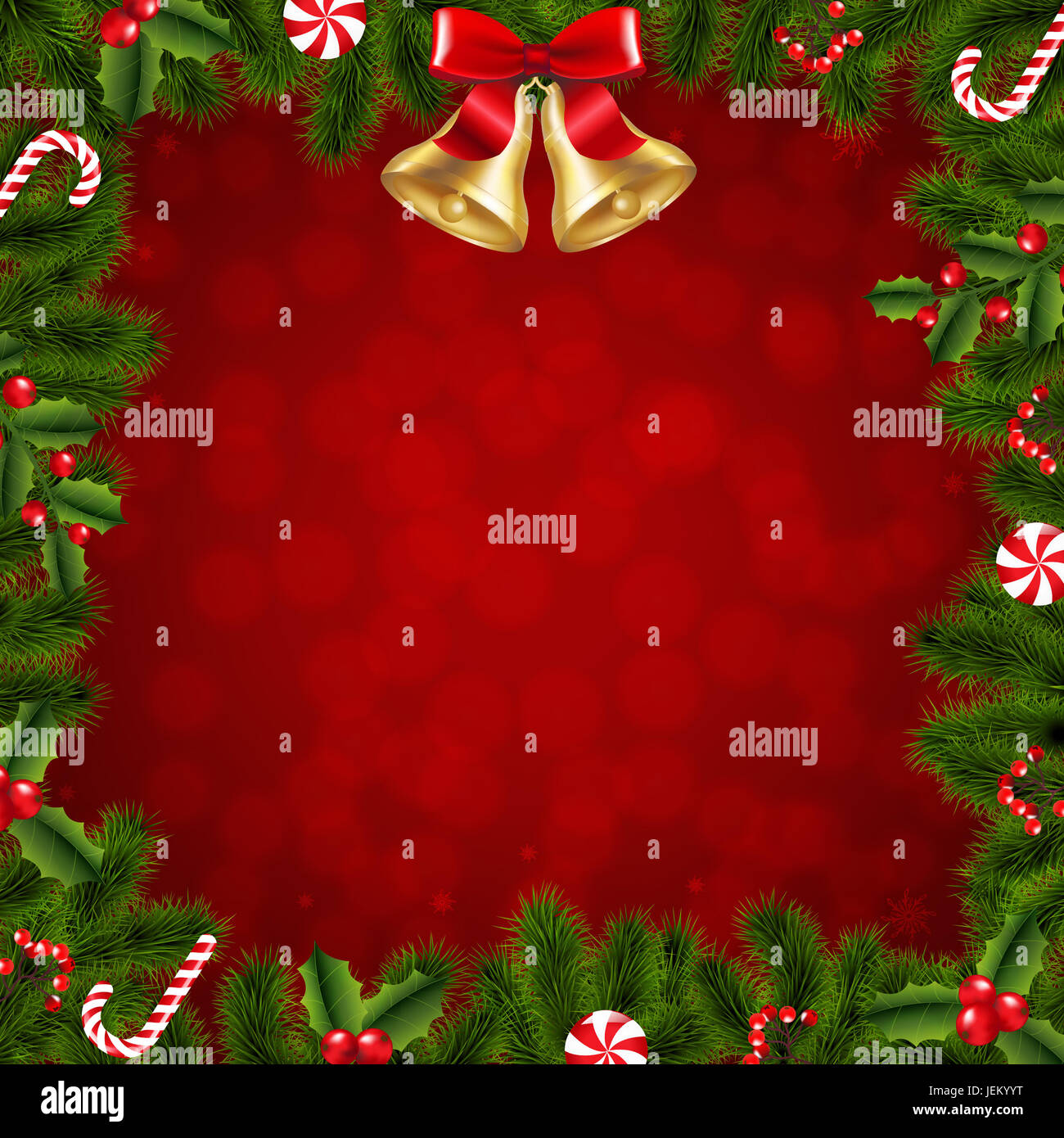 Borders fir tree holly hi-res stock photography and images - Alamy