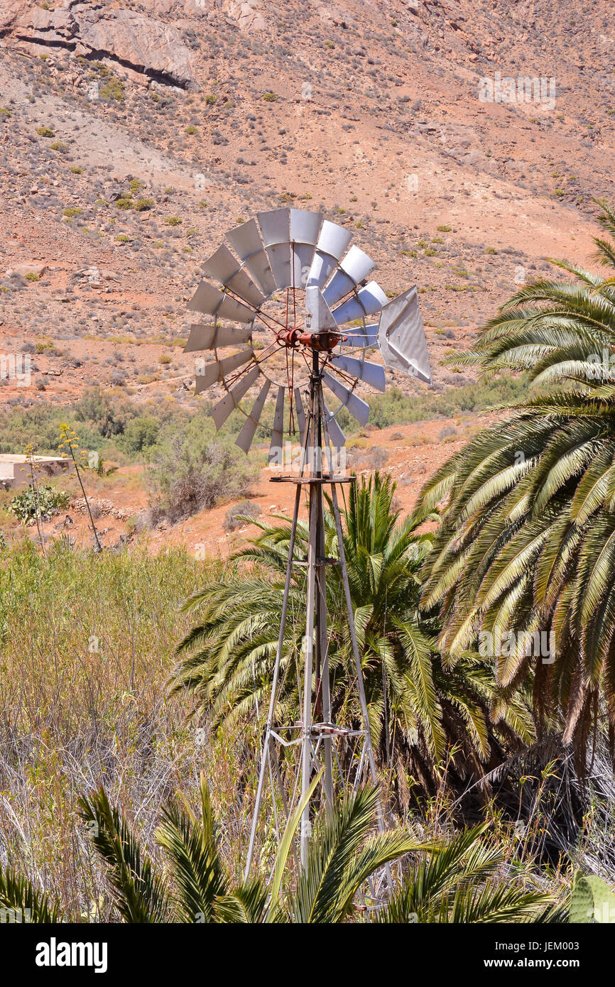 Classic Vintage Windmill Stock Photo - Alamy