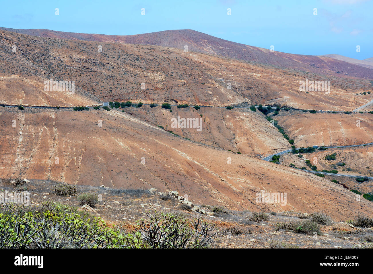Dry Desert Landscape Stock Photo - Alamy