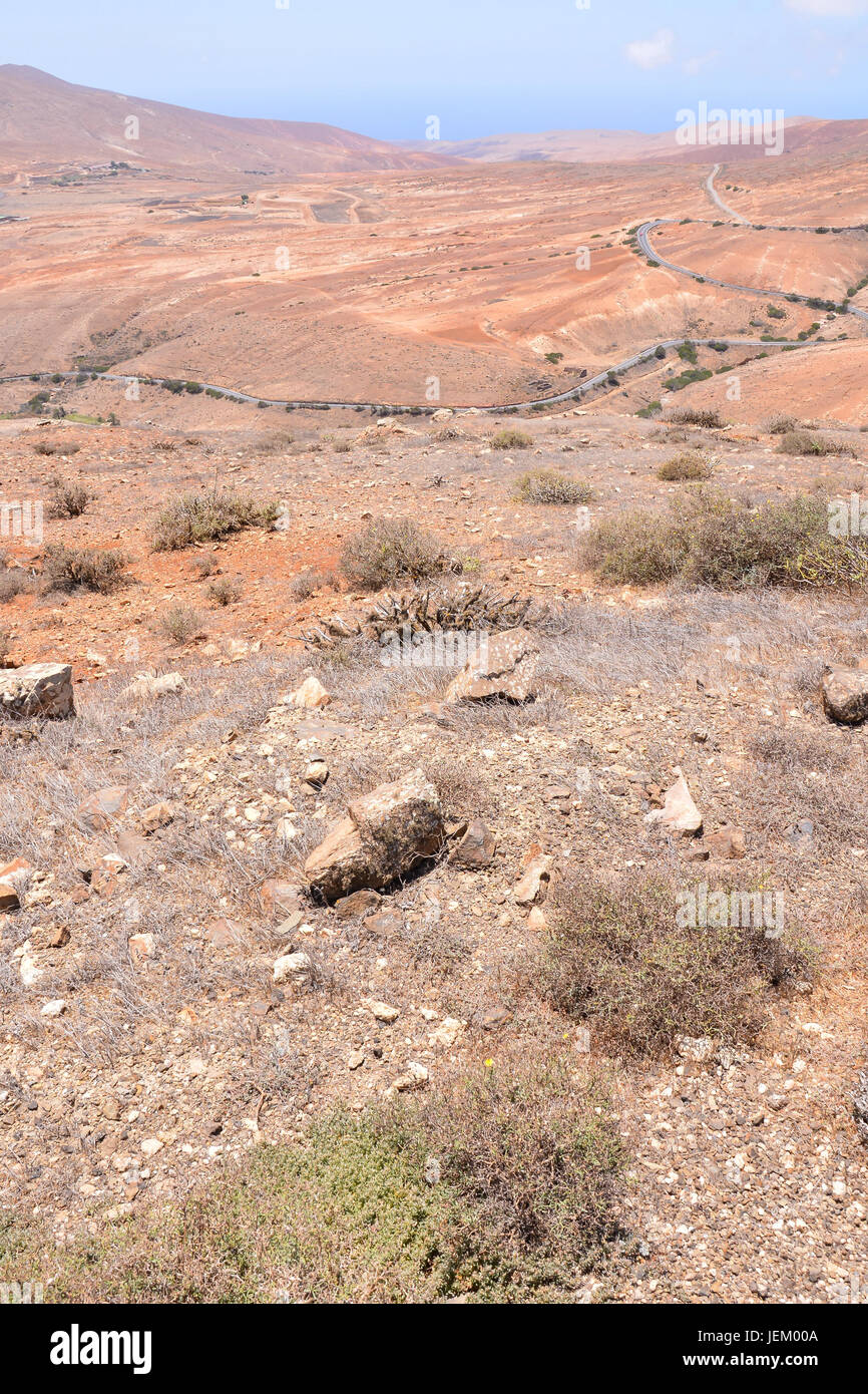 Dry Desert Landscape Stock Photo - Alamy