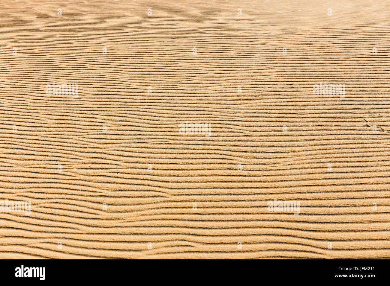 Lines in the sand of a beach, close up Stock Photo - Alamy