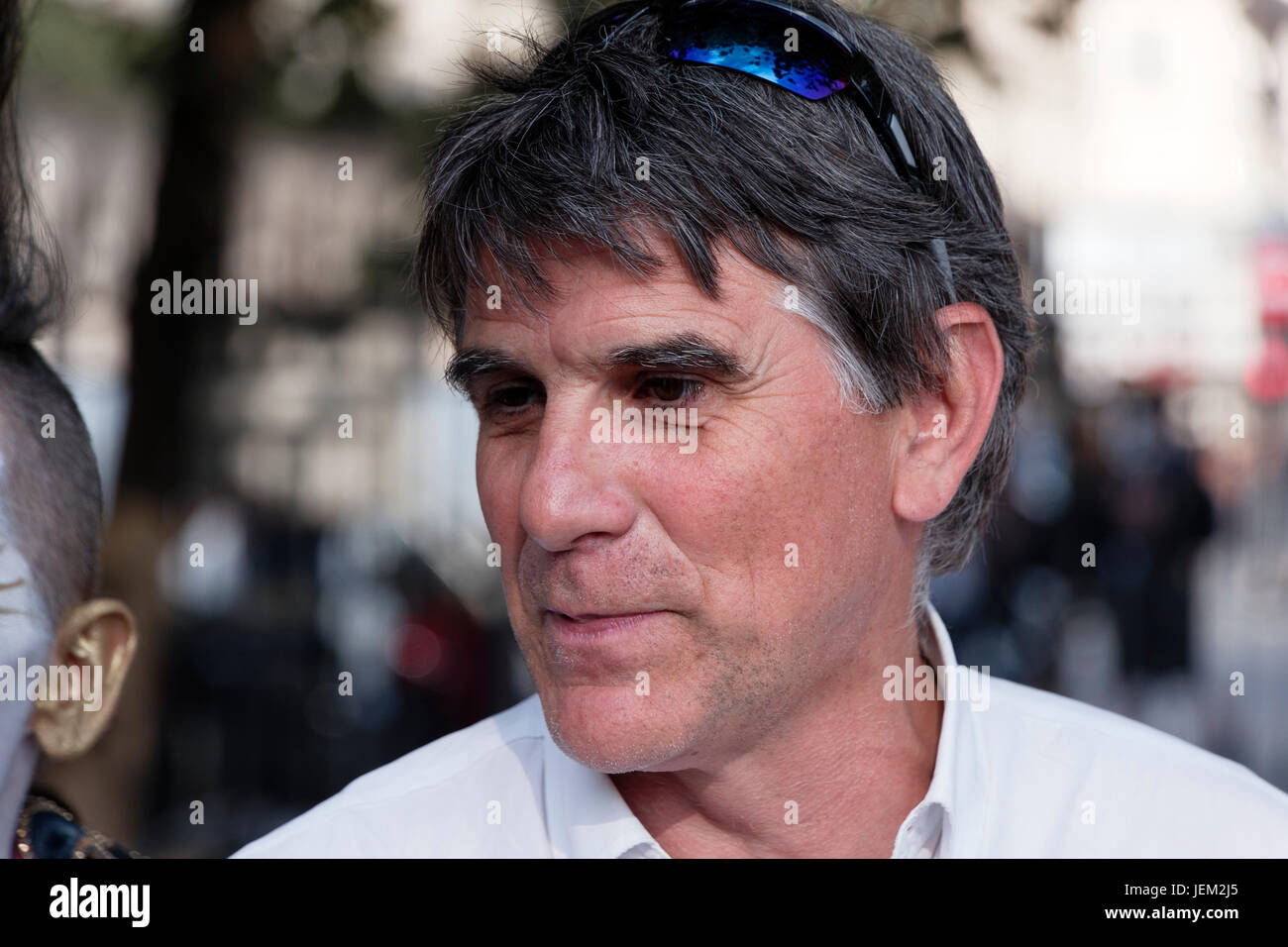 Paris, France. 23th June, 2017. Jean-Christophe Le Texier (Tex) attends ...