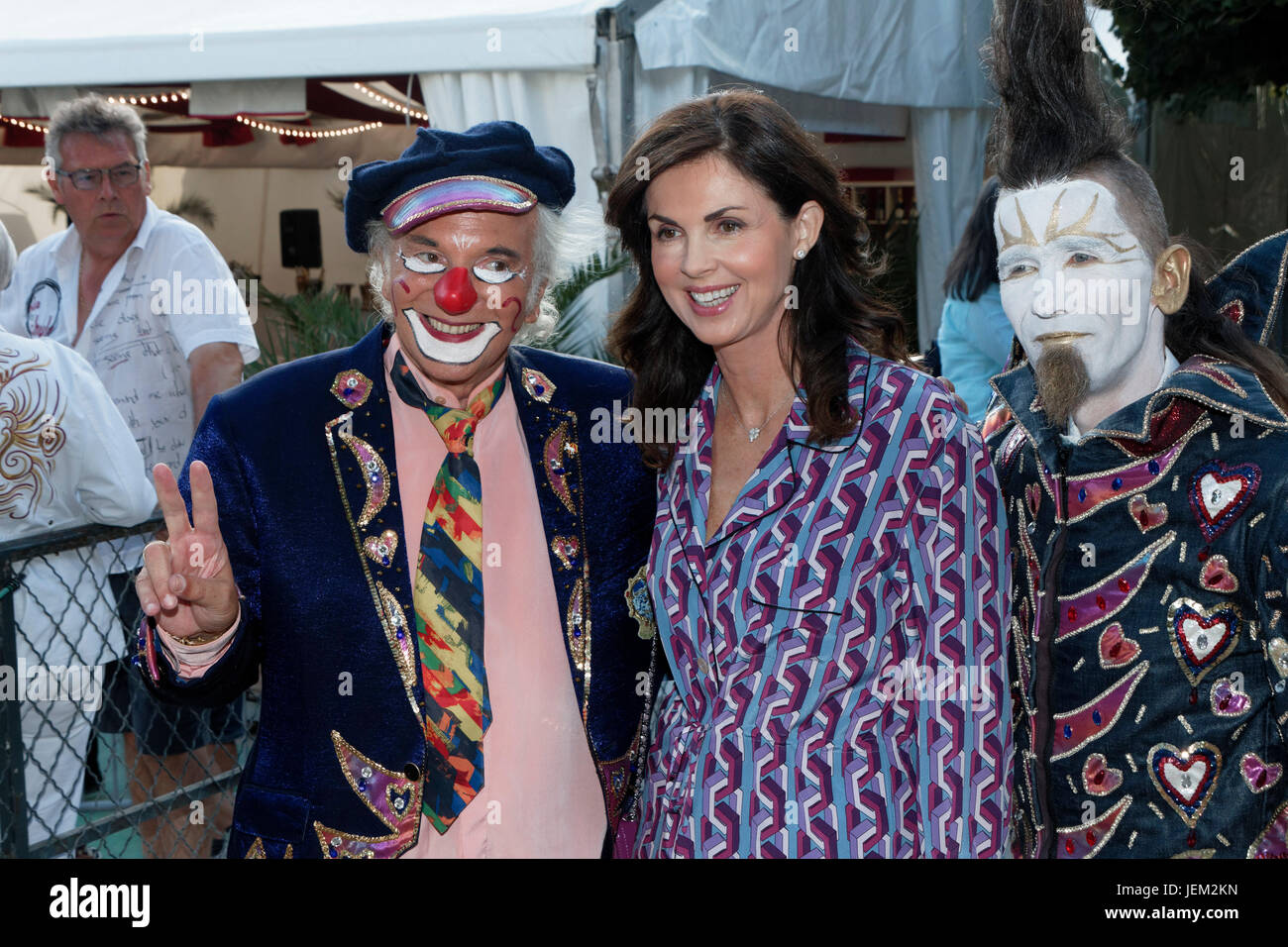 Paris, France. 23th June, 2017. Caroline Barclay attends 2017 Fête des ...