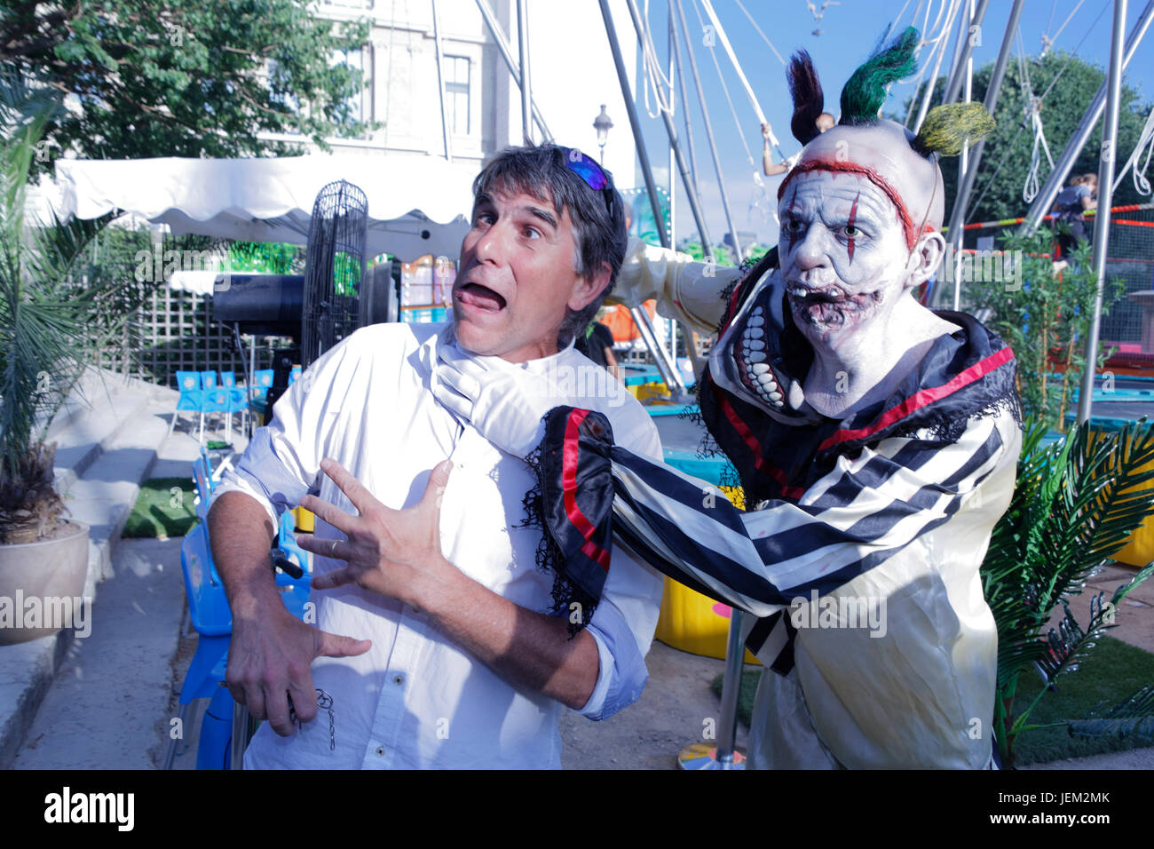 Paris, France. 23th June, 2017. Jean-Christophe Le Texier (Tex) attends ...