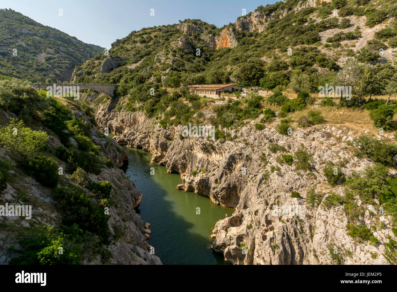 Saint guilhem le desert hi-res stock photography and images - Alamy
