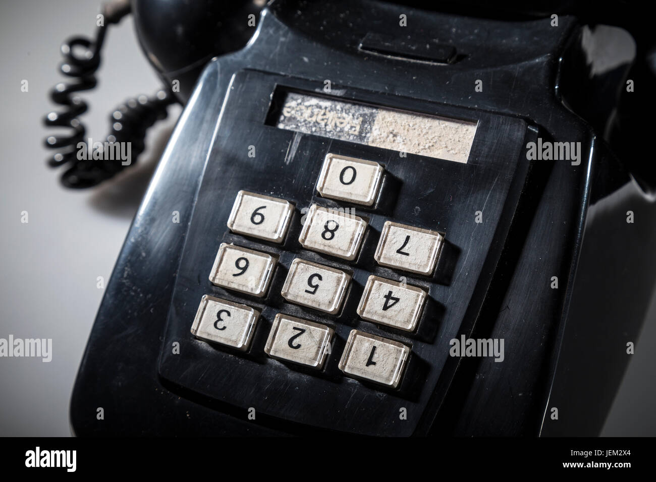 Vintage phone made from one of the first plastics made from synthetic ...