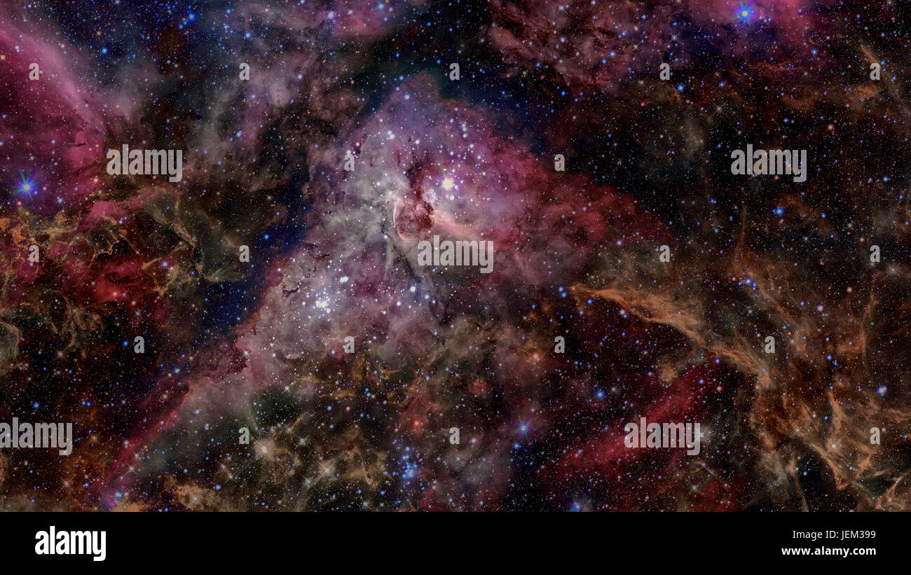 Remnant of the supernova explosion. Elements of this image furnished by ...