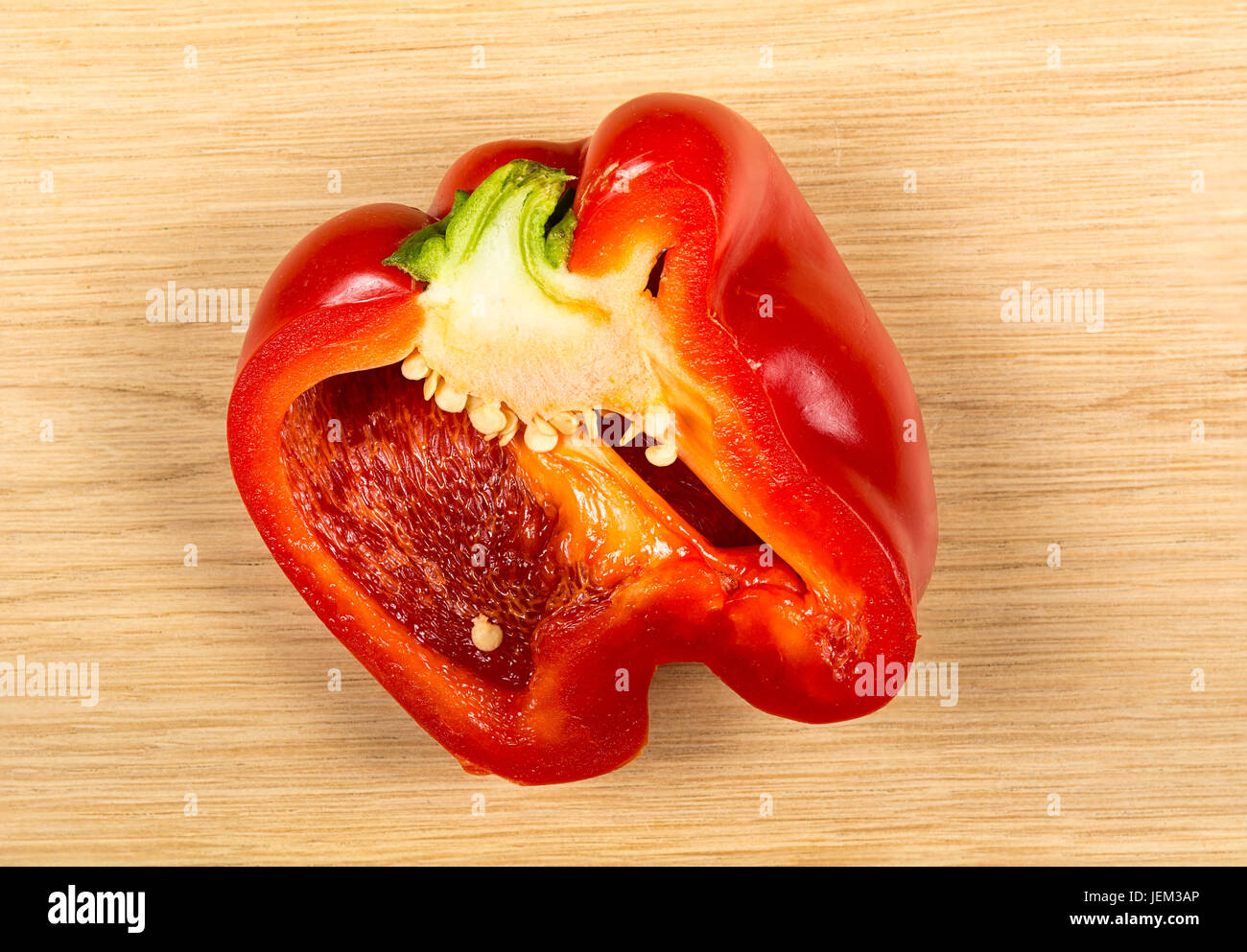 Slice sweet red pepper hi-res stock photography and images - Alamy