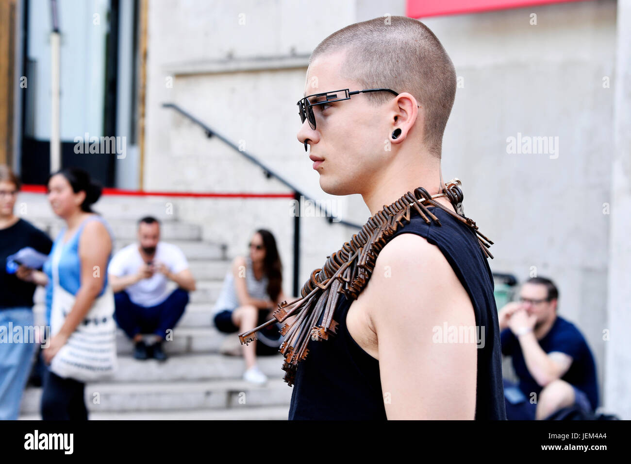 At Rick Owens, Paris Fashion Week Men 2017-2018, Palais de Tokyo, Paris ...