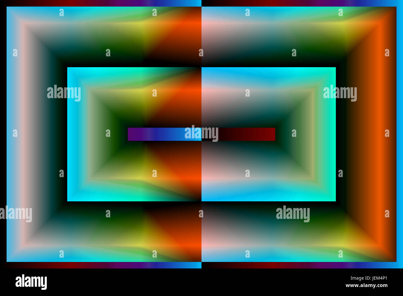 Digital art, abstract three-dimensional objects with soft lighting ...