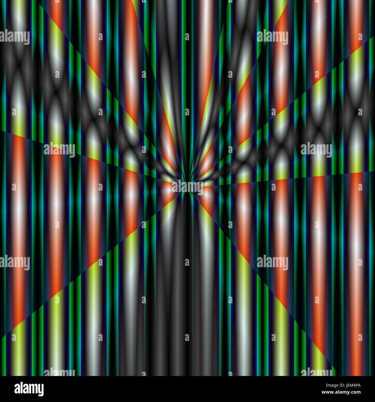 Digital art, abstract three-dimensional objects with soft lighting ...