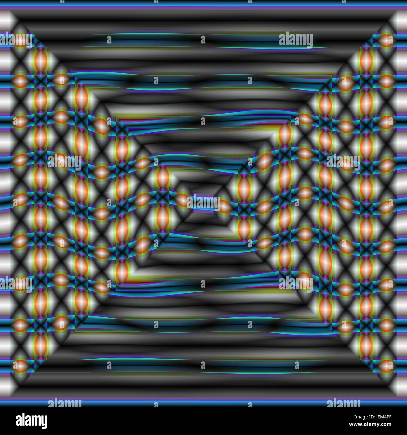 Digital art, abstract three-dimensional objects with soft lighting ...