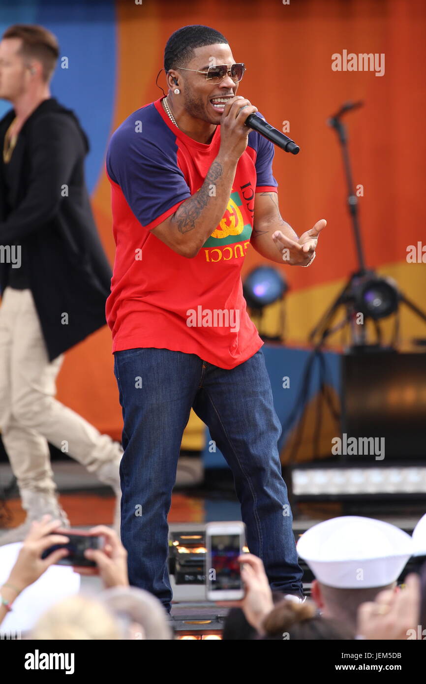 Florida Georgia Line and Nelly perform on ABC's 'Good Morning America ...