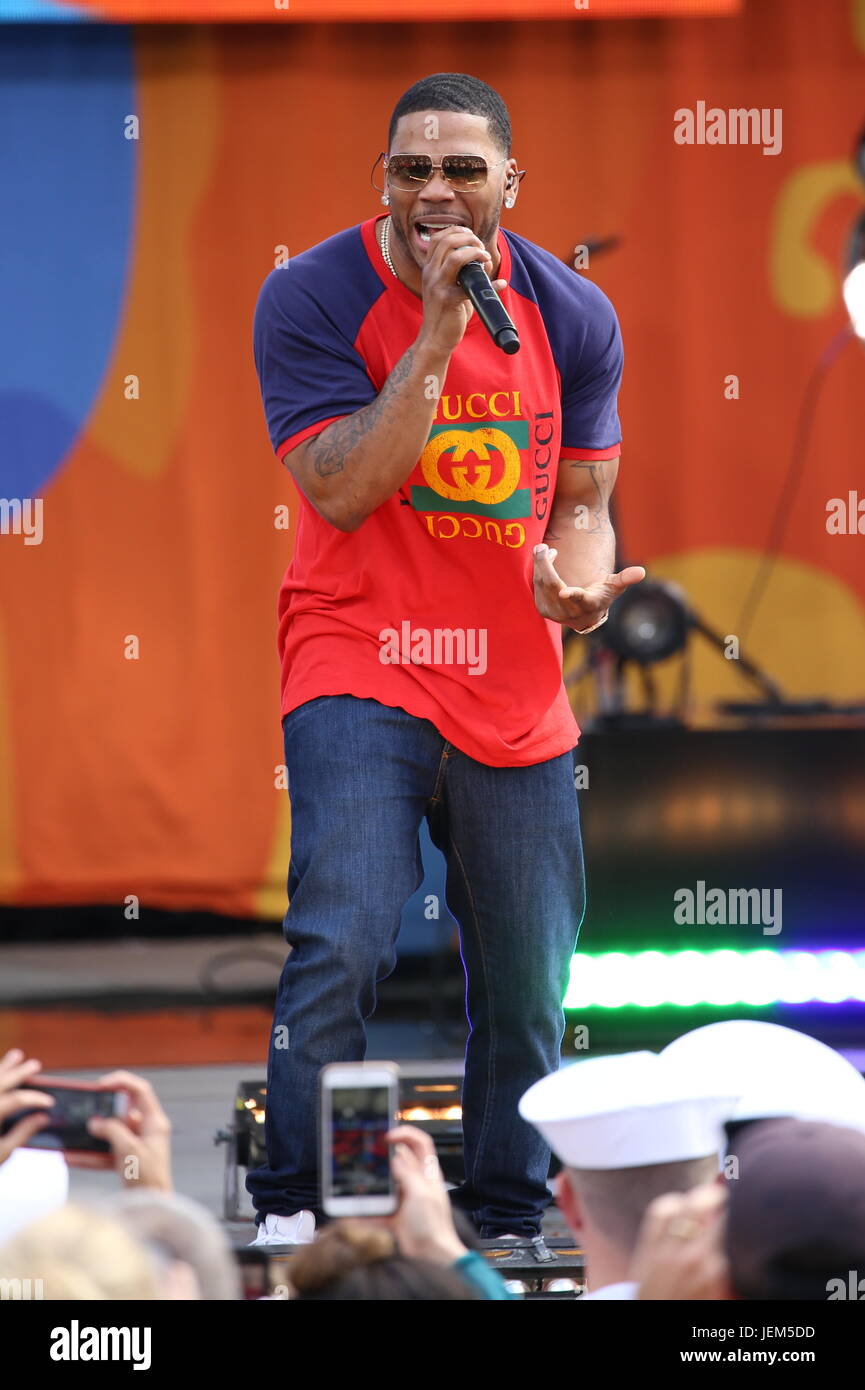 Florida Georgia Line and Nelly perform on ABC's 'Good Morning America ...